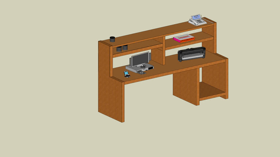 Computer table | 3D Warehouse