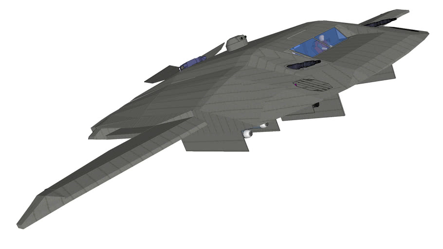 SQ Neon - Space ships 'Phantom' class. | 3D Warehouse