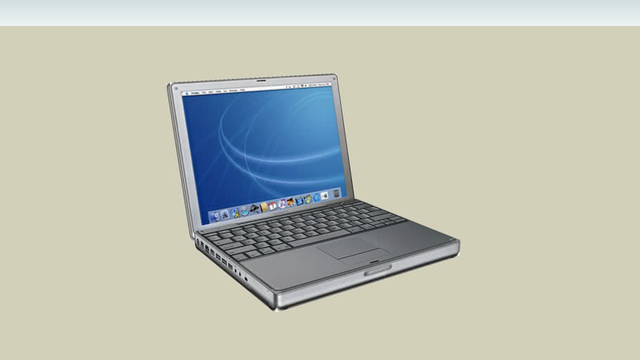 Apple G4 Powerbook - 12 inch | 3D Warehouse