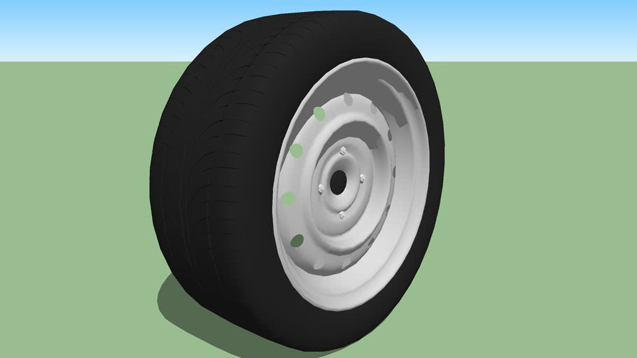 Steel Wheel (Detailed) | 3D Warehouse