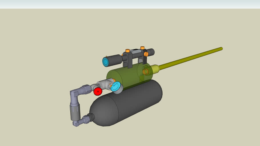 patator pneumatique | 3D Warehouse