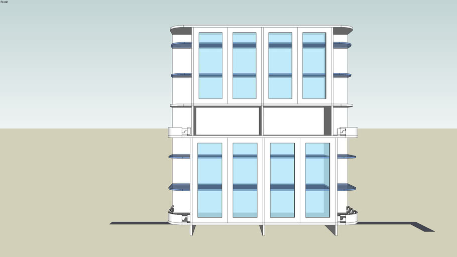 Crockery unit | 3D Warehouse