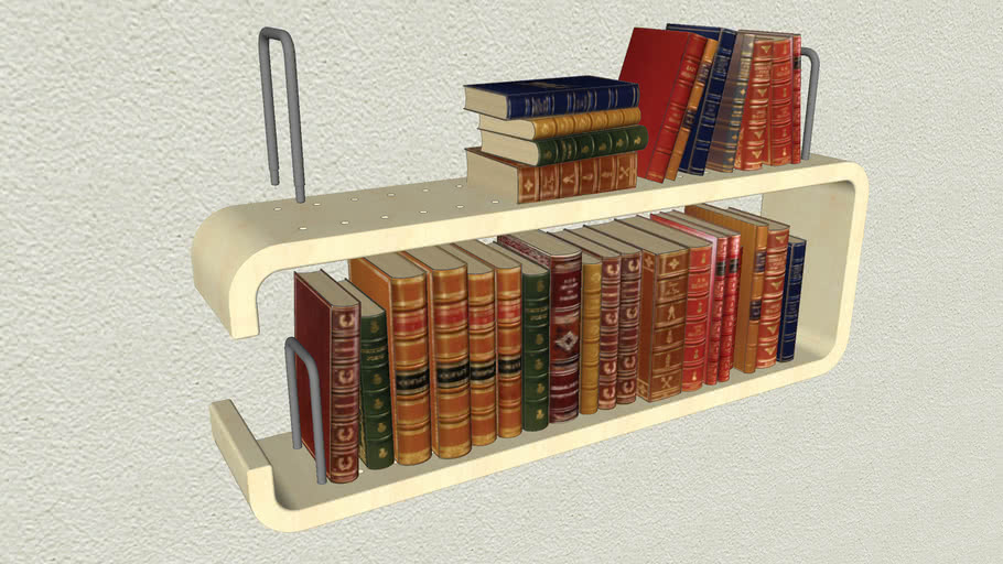 Simple Bookshelf | 3D Warehouse