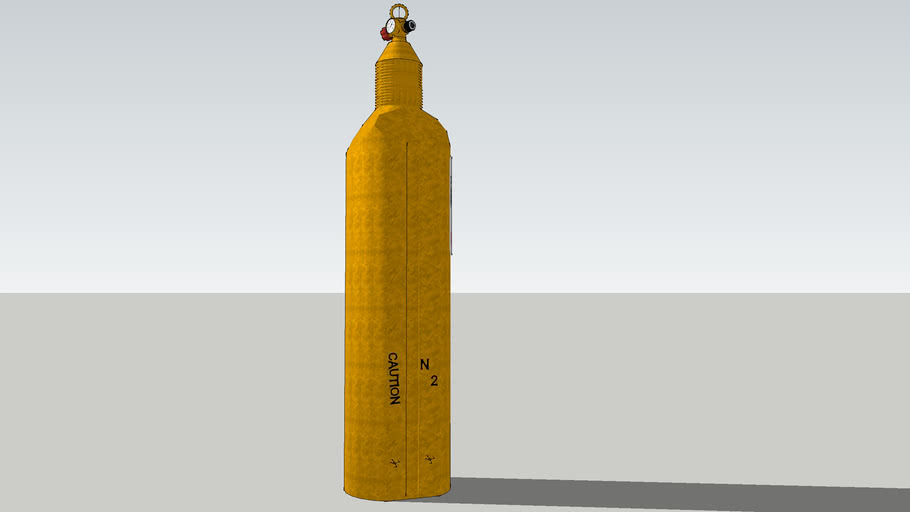 n2 Nitro cylinder | 3D Warehouse
