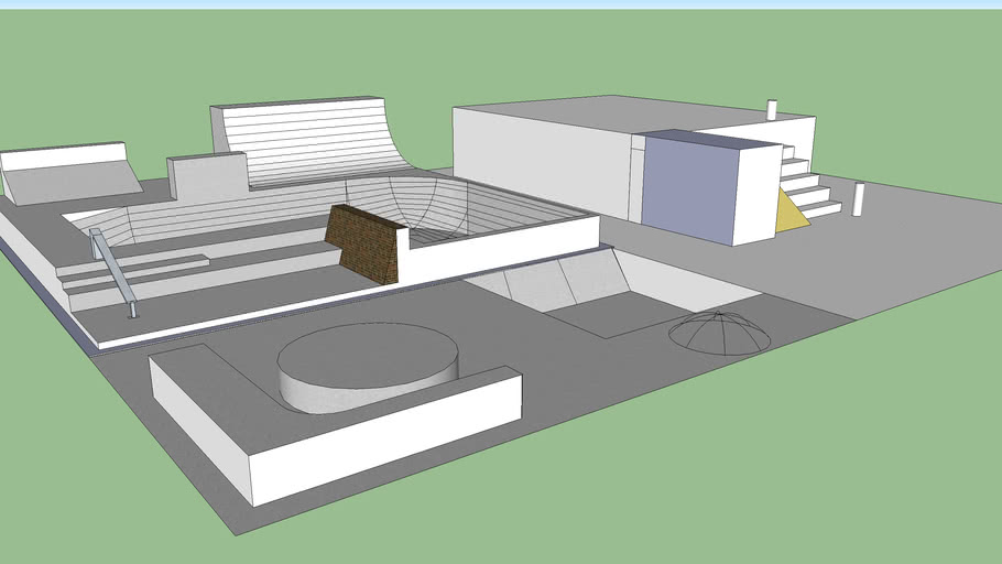 A skatepark | 3D Warehouse