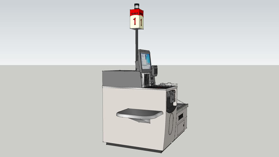 Self Serve Checkout. (Walgreens) | 3D Warehouse