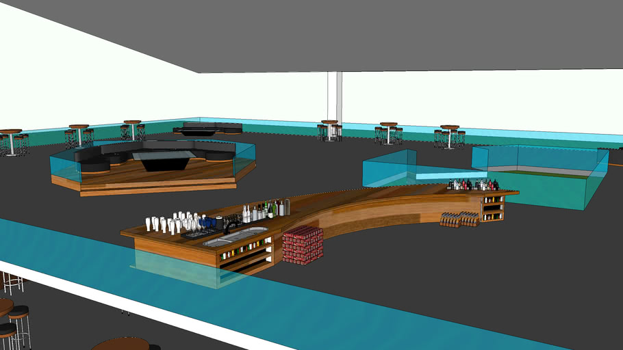 Modern bar | 3D Warehouse