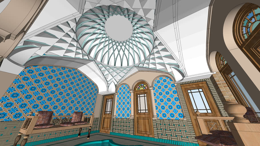 Persian Architecture Interior Design | 3D Warehouse