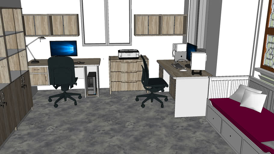 Office Interior 1 | 3D Warehouse