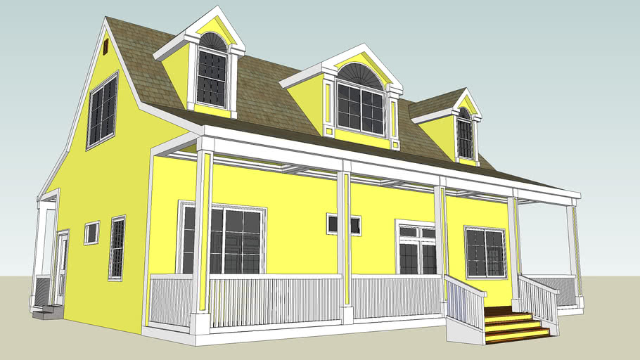 Traditional House | 3D Warehouse