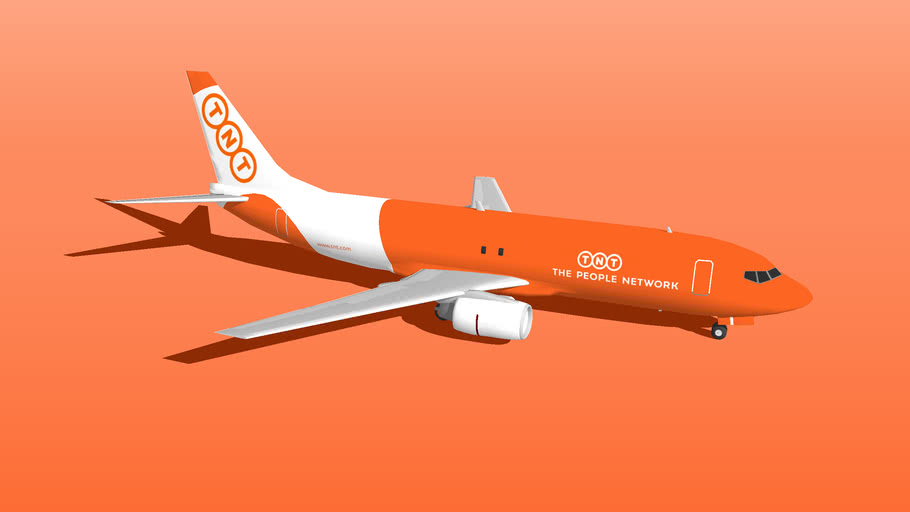 TNT Express Airways Boeing 737-400F Freighter Cargo Aircraft (New ...