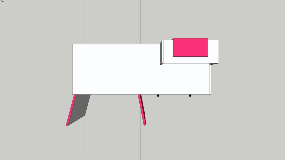 meja kasir | 3D Warehouse
