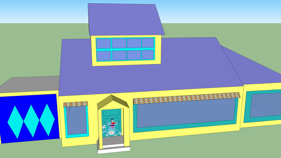Oggy House | 3D Warehouse