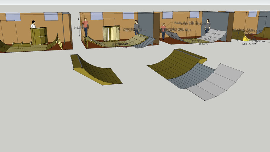Basement ramps | 3D Warehouse