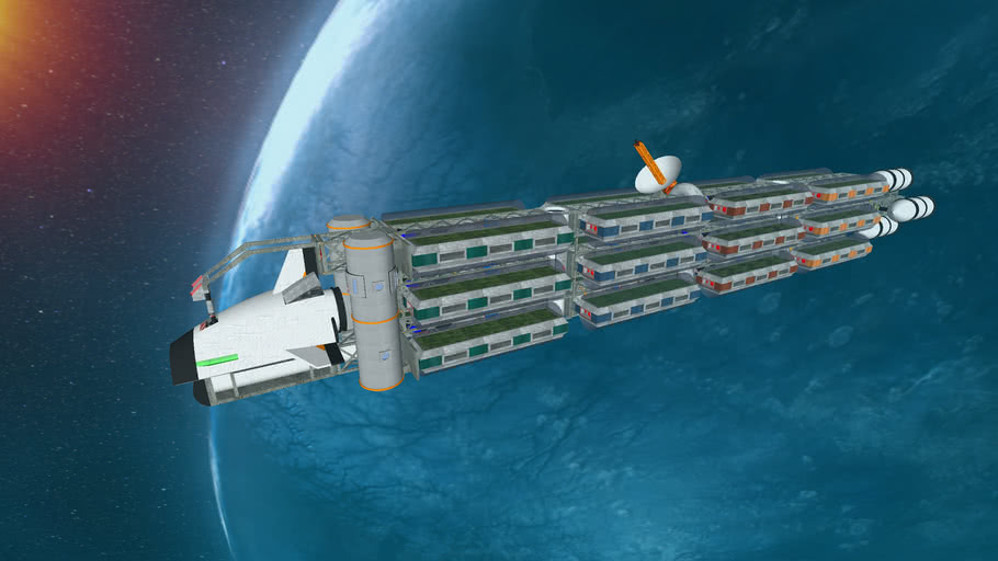 Explorer Class Support Ship | 3D Warehouse