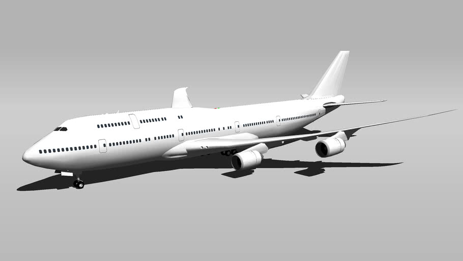 Template - Boeing 747-8i Alt. Windshield | 3D Warehouse