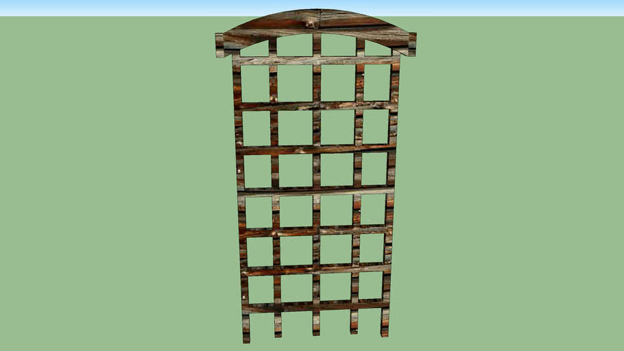 Garden Trellis | 3D Warehouse