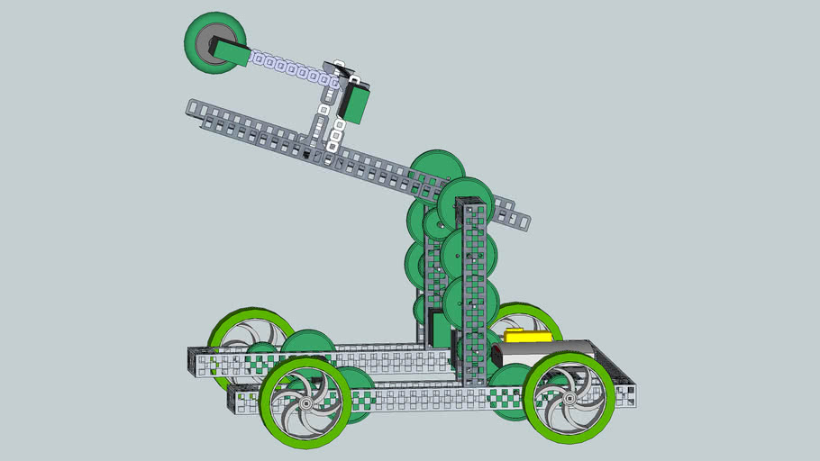 VEX Claw Robot Example | 3D Warehouse