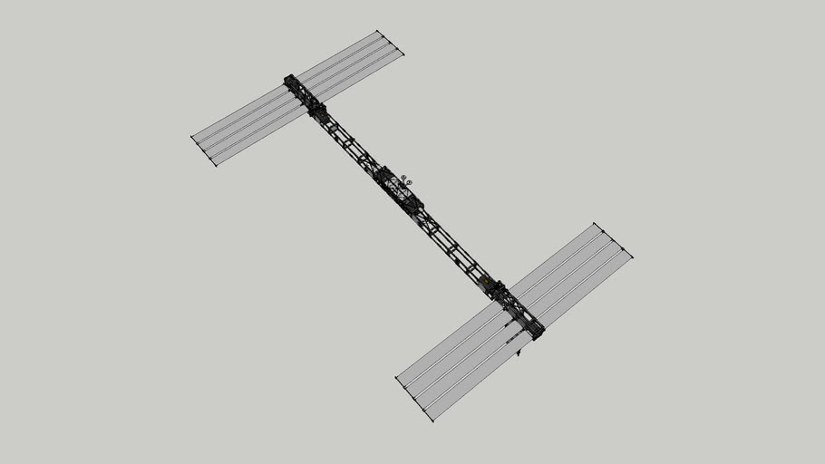 Space Station Truss Structure | 3D Warehouse