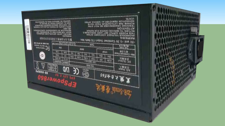 Power supply | 3D Warehouse