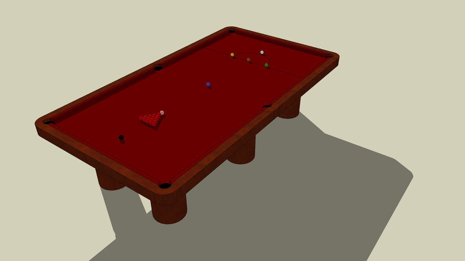 Snooker table | 3D Warehouse