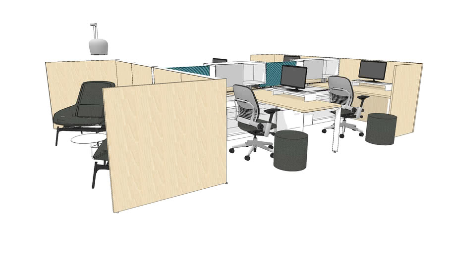 Steelcase answer beam | 3D Warehouse