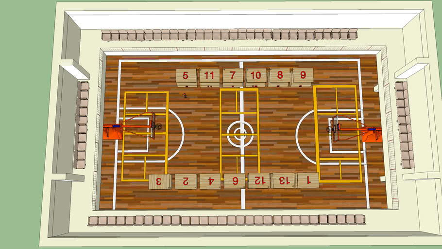 Gymnasium 3D | 3D Warehouse