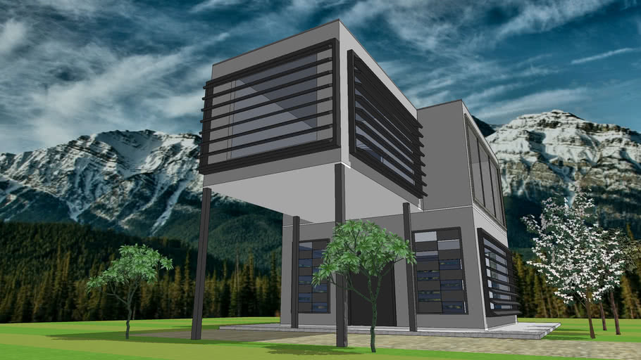 ECT Box House | 3D Warehouse