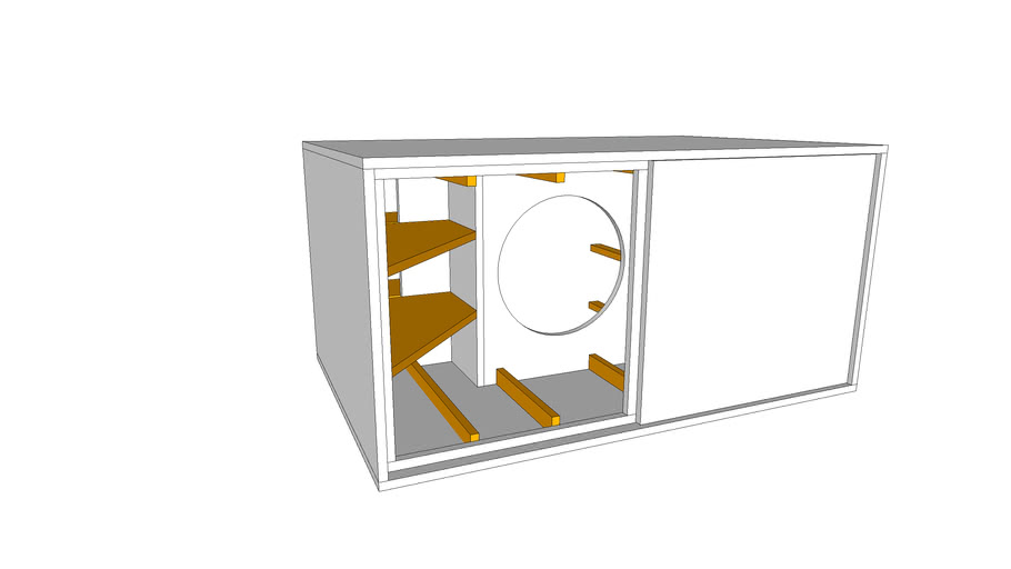 PARAFLEX CRAM! Type O Subwoofer 2x15' | 3D Warehouse