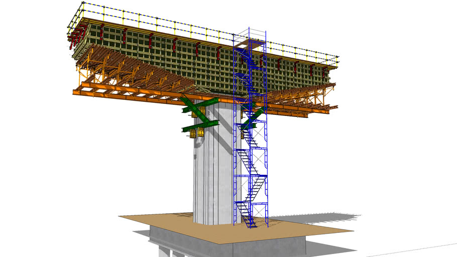 Pier Head Formwork | 3D Warehouse