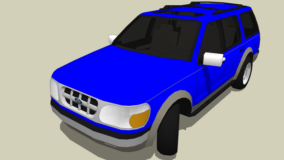 1998 Ford Explorer (On-Road Customizmation | 3D Warehouse
