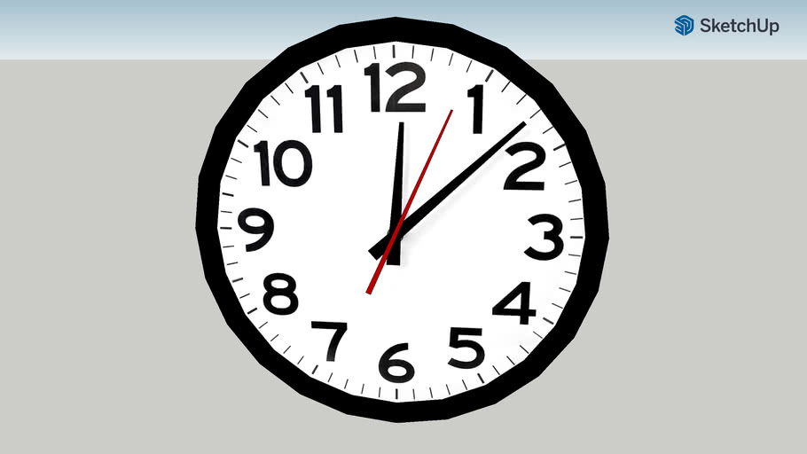 Clock | 3D Warehouse