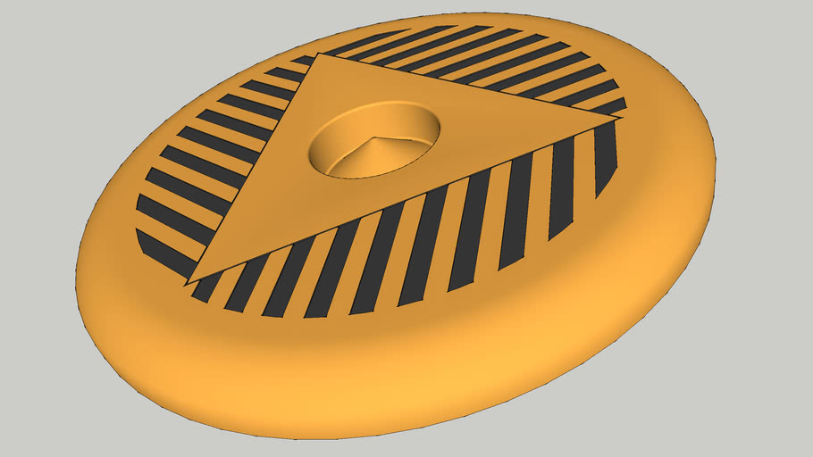 Spin Jammer Flying Disc | 3D Warehouse