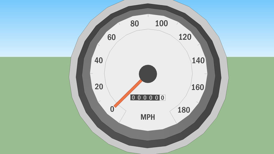 Speedometer | 3D Warehouse