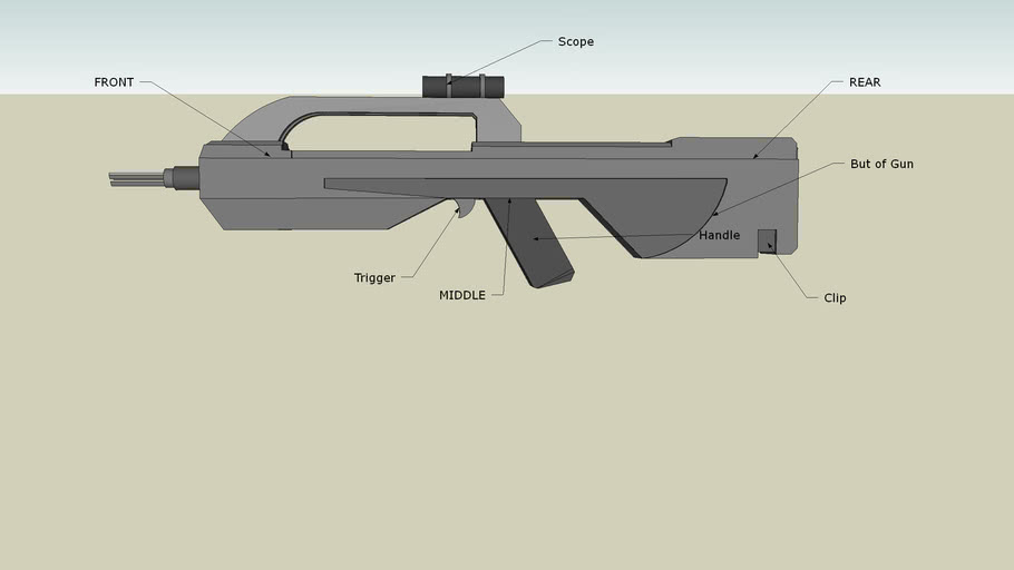 Battle Rifle Basics | 3D Warehouse