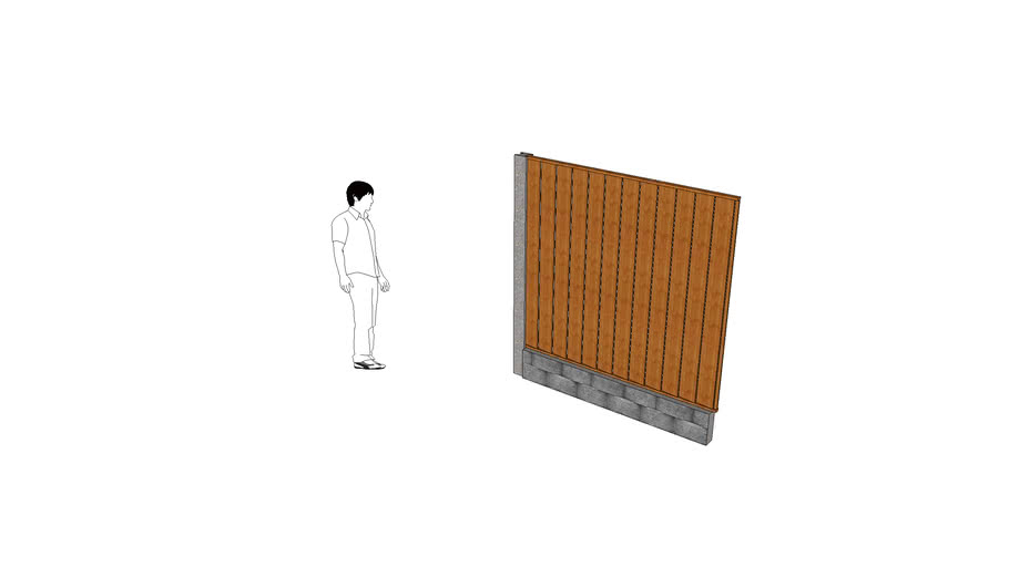 Garden Fence | 3D Warehouse
