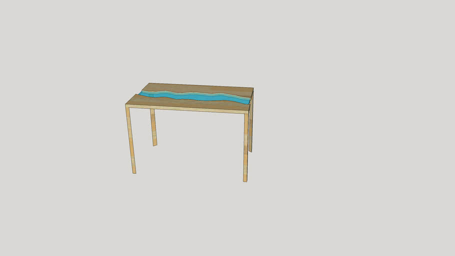 Glass Water Table | 3D Warehouse