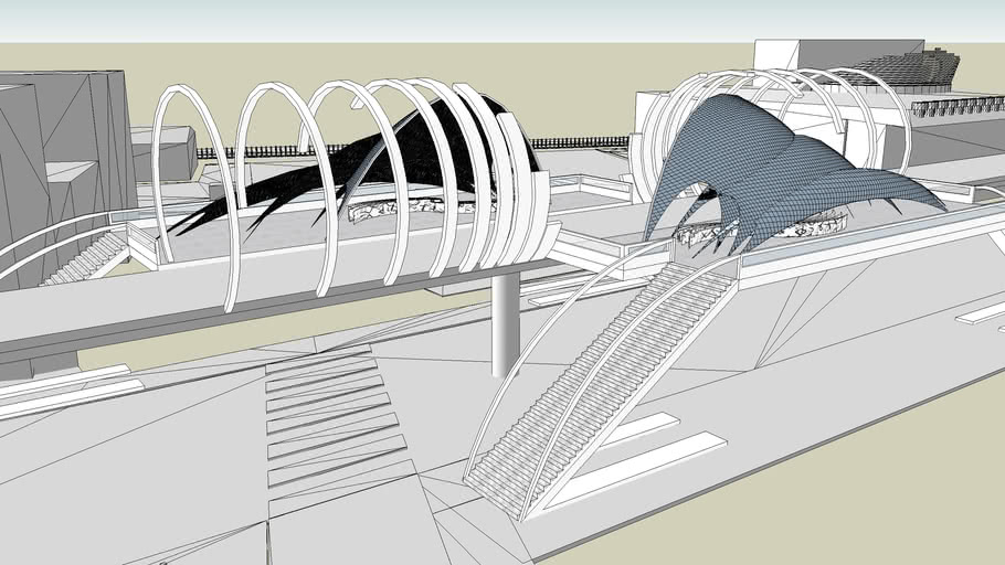 ARCH1101 EXP2 2016 Yuan Tian | 3D Warehouse