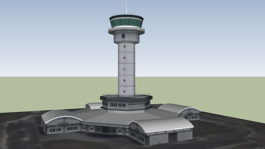 Kuala Namu Airport Control Tower | 3D Warehouse