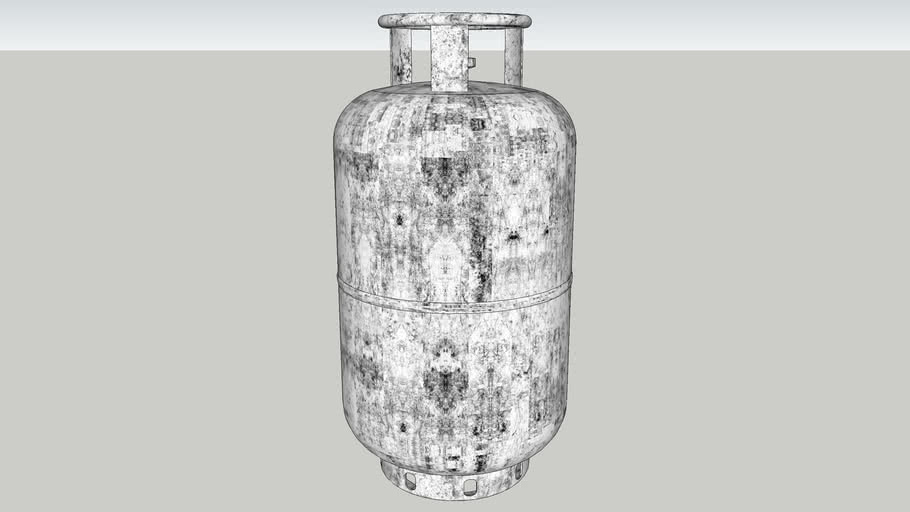 Domestic Gas Cylinder | 3D Warehouse
