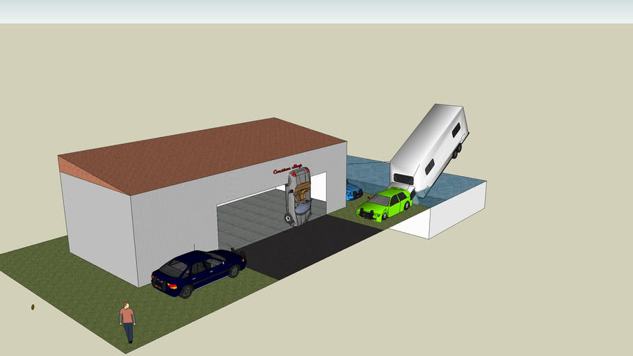 custom garage | 3D Warehouse