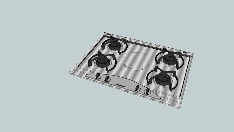 COOKTOP 4 BOCAS | 3D Warehouse