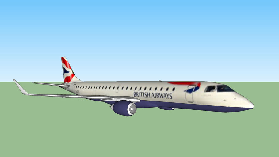 Embraer 190 | 3D Warehouse