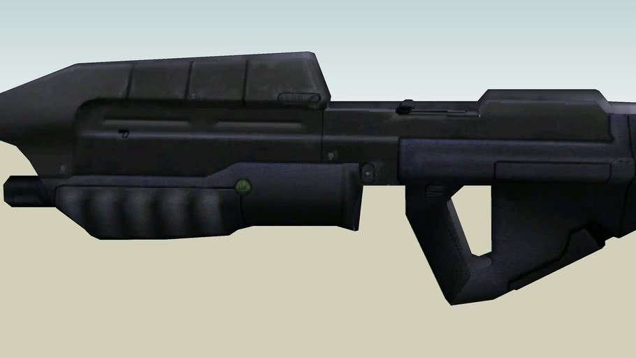 MA5B assault rifle | 3D Warehouse