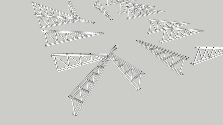 Angular truss | 3D Warehouse