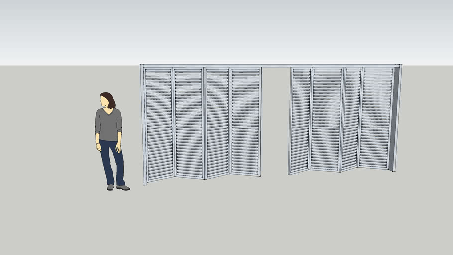 floding door | 3D Warehouse