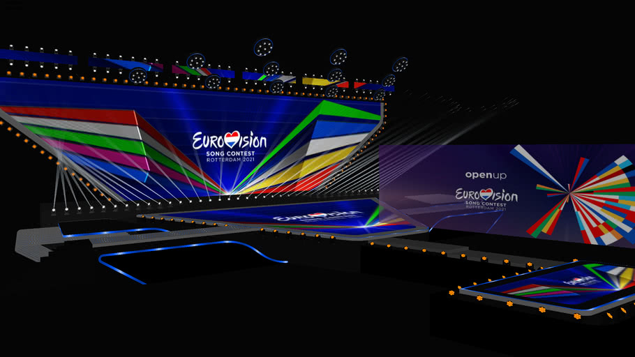 Eurovision Song Contest 2021 - Stage Design | 3D Warehouse