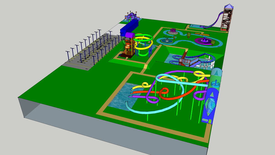 WATER park.skp | 3D Warehouse