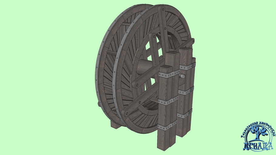 Water wheel | 3D Warehouse