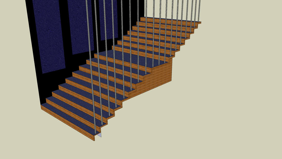 a stair case | 3D Warehouse